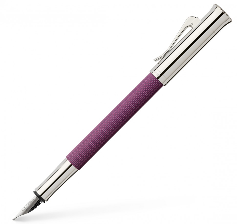 Перьевая ручка Graf von Faber-Castell Guilloche, фиолетовый (145260) за ...
